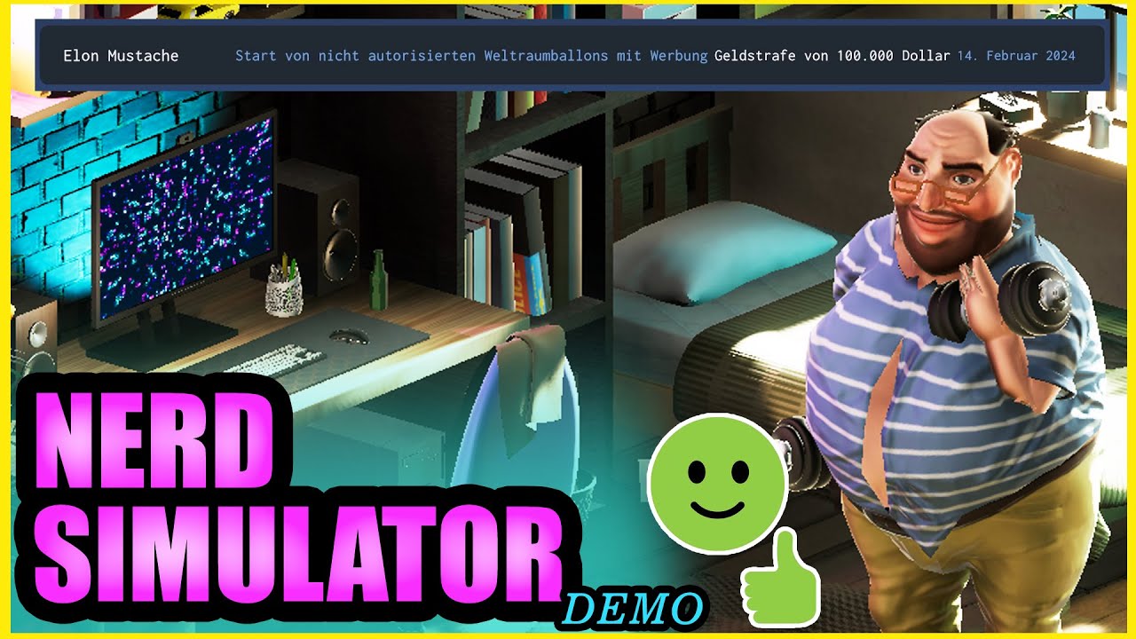 Nerd Simulator Full Demo 🤓 100% Klischee - YouTube