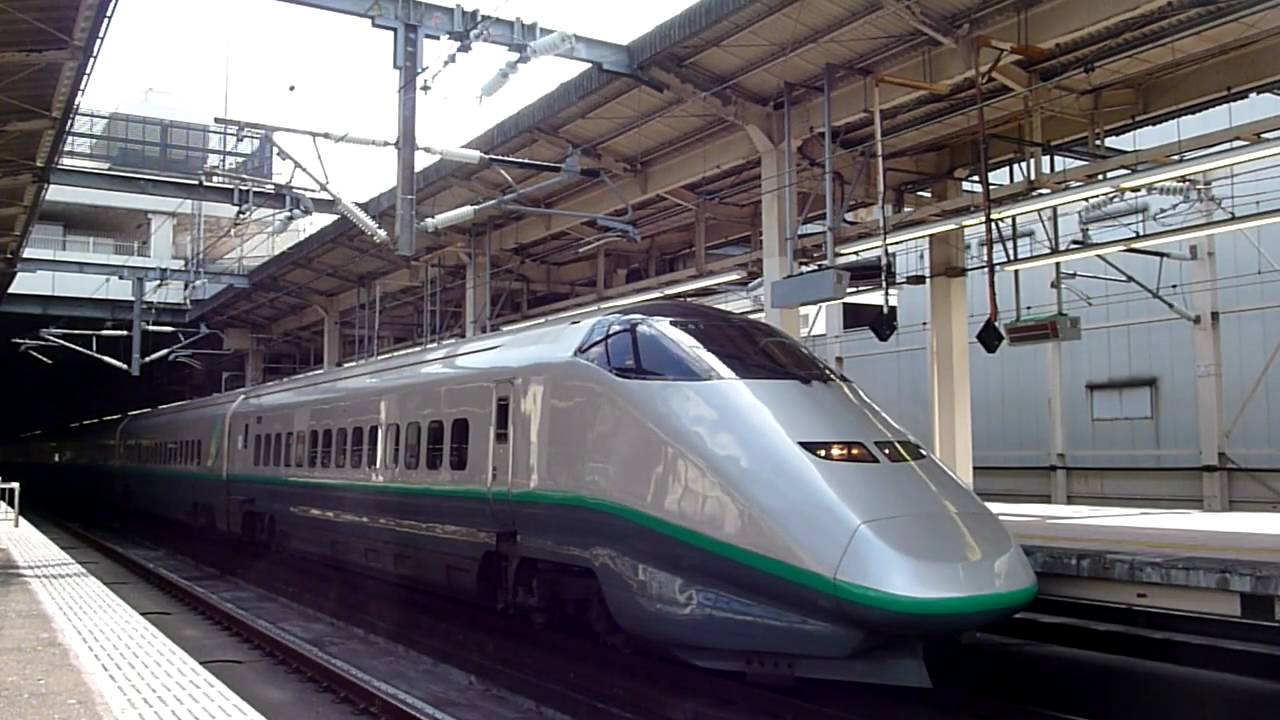 【JR】E4系P-12+E3系1000番台L51 大宮発車 - YouTube