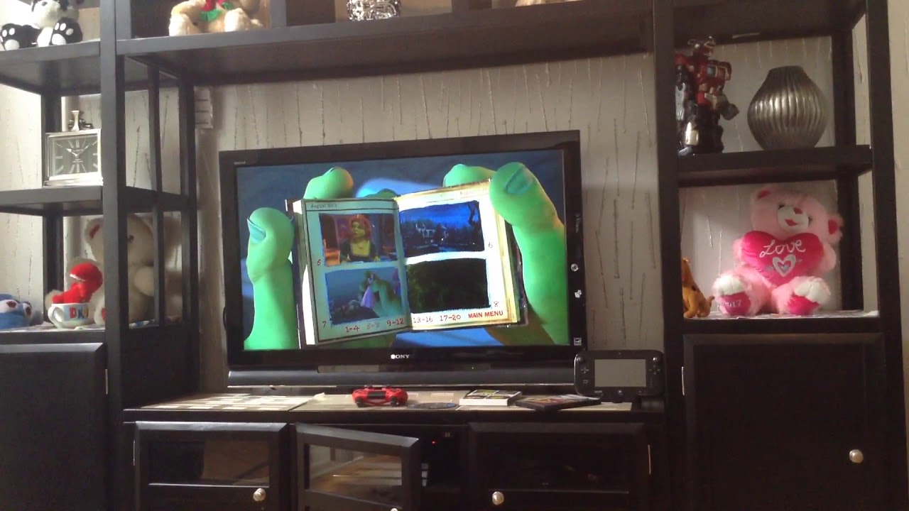 (Old) Shrek 2 (2004-2010-2016) DVD menu - YouTube