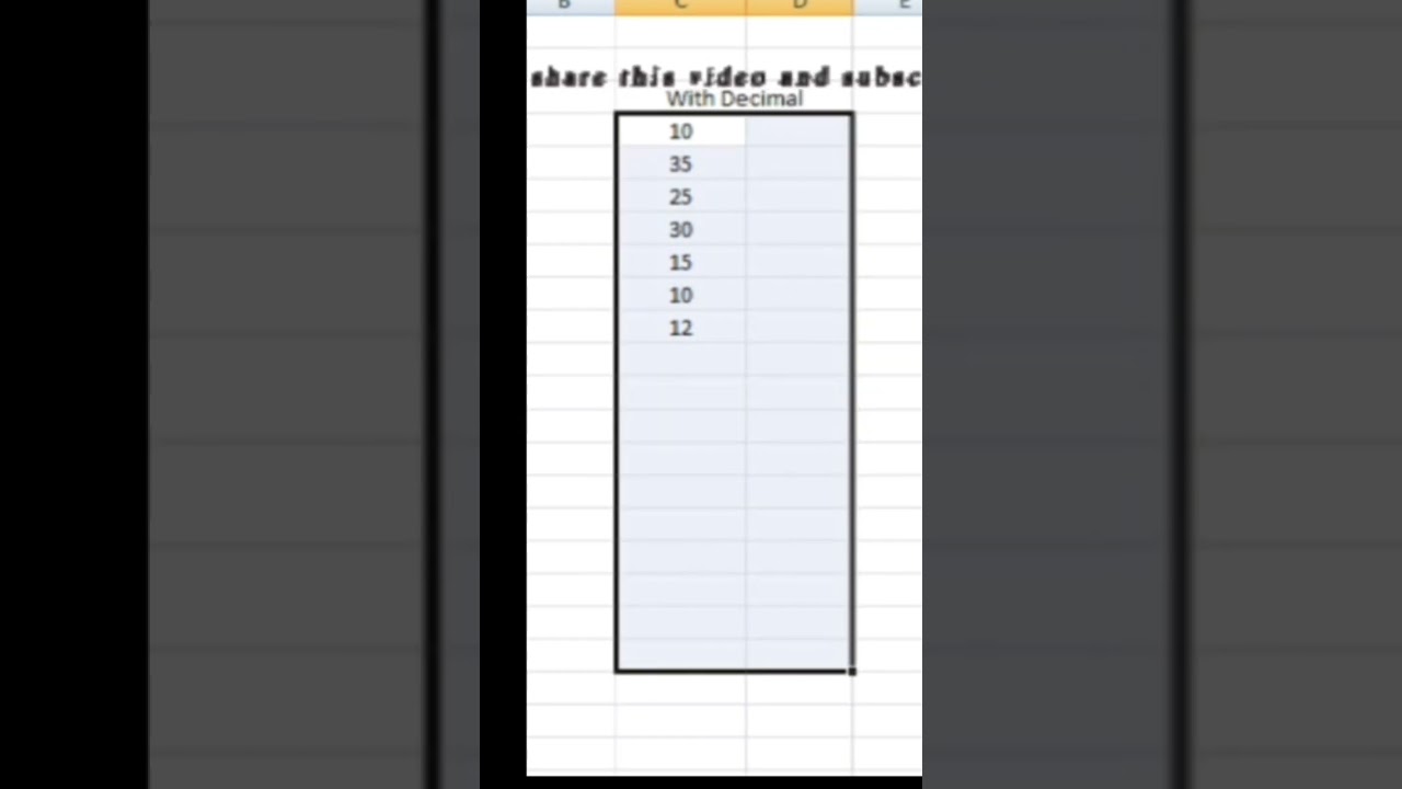 1 Correct Format Main Data Entry In Excel 2023 YouTube 1 Correct Format Main Data Entry In Excel 2023 YouTube