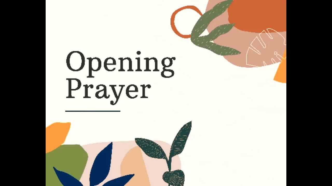 Short Opening Prayer for any occasion - YouTube
