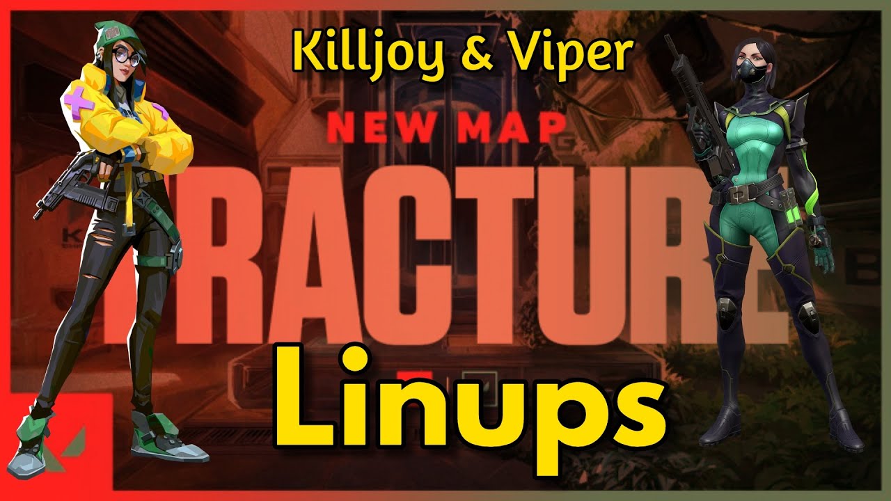 Quick Killjoy and Viper Lineups on FRACTURE *New Valorant Map - YouTube