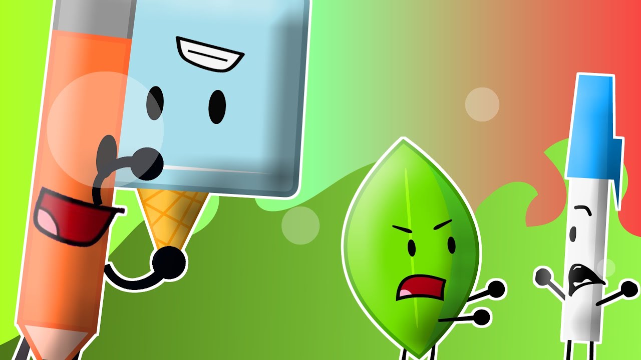 BFDI 15 but the style changes to different shows - YouTube