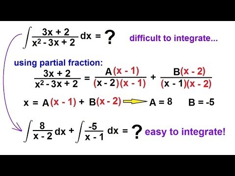 Calculus: Integration - Partial Fractions (10 of 16) Example 2 - YouTube
