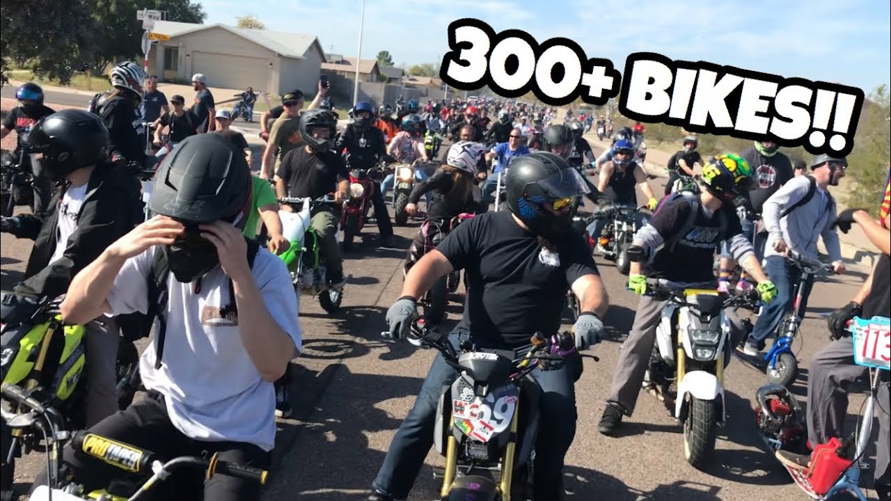 AZ Mini Bike Annual Hood Ride 2020 - YouTube