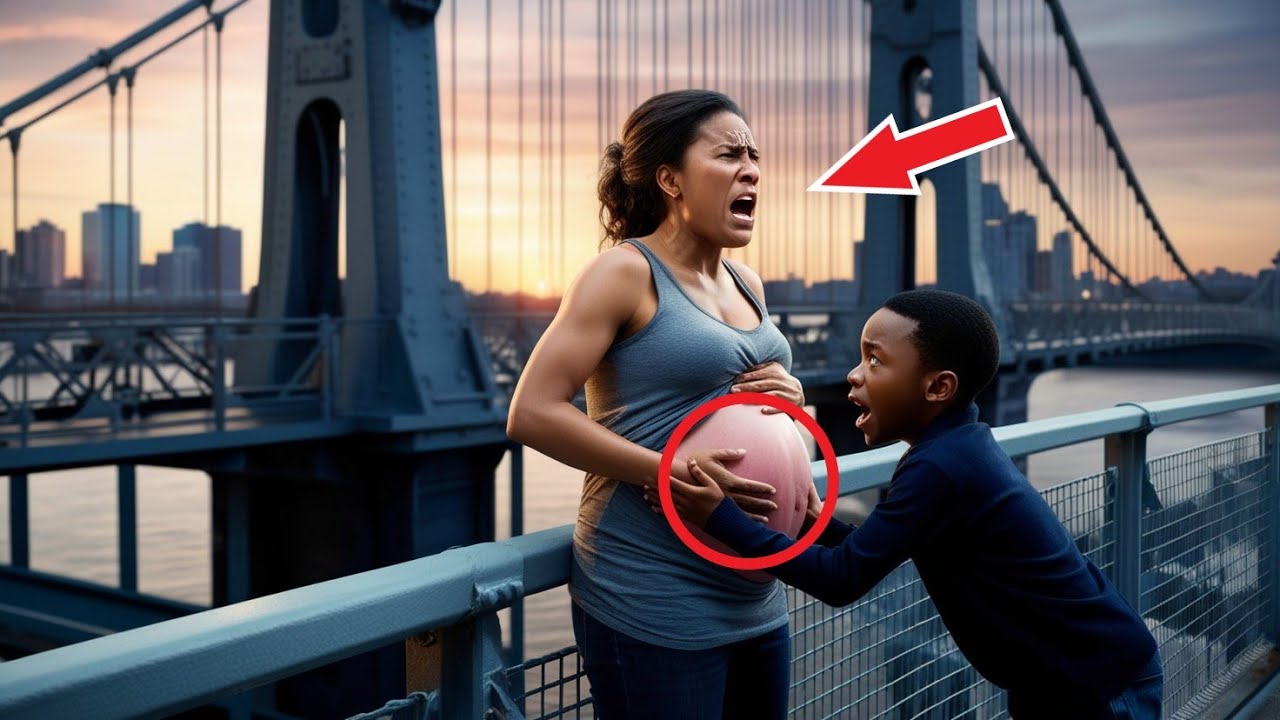Black Boy Saves Millionaire's Wife from Falling Off a Bridge—His Life Changes Overnight - YouTube