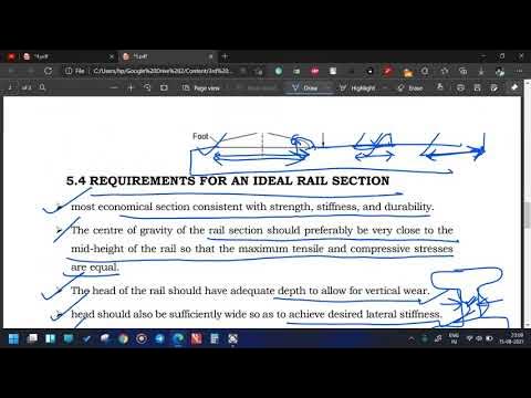 RBT | Railway Technology | RBT by Abhijeet sir | Rails | Types of Rails | Functions of Rails ...