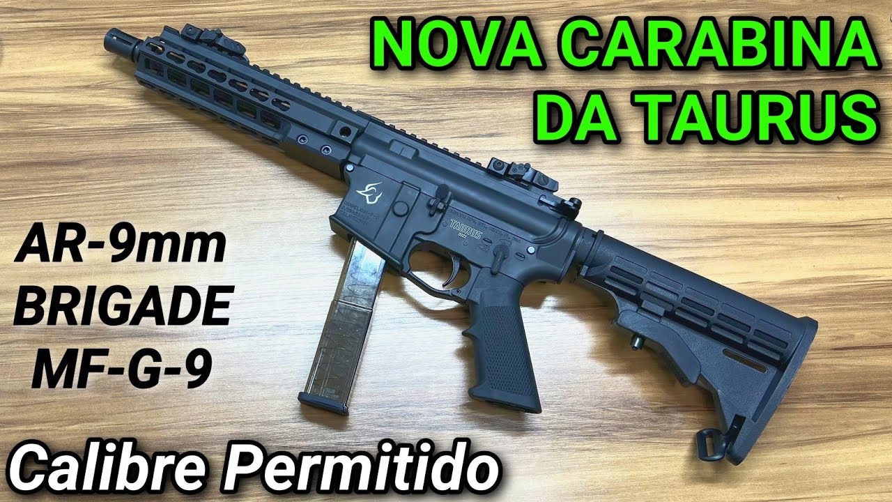 AR 9mm "da TAURUS" chega no Brasil! É boa? Melhor que o FireEagle ...