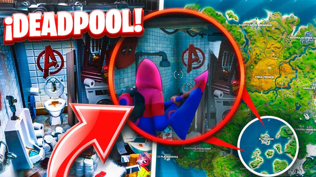 *NUEVO* Habitacion Secreta de DEADPOOL *ENCONTRADA*😱 en FORTNITE ONLINE ...