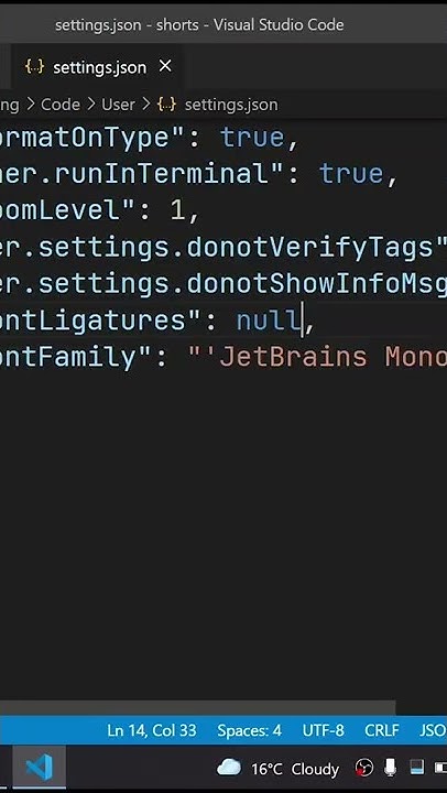 Use the VS Code's Font Ligatures feature like this! 🔥 #shorts - YouTube