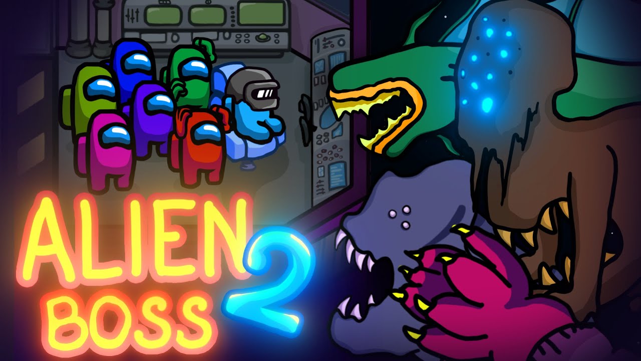 Among Us - 999 Alien Boss FIGHT 2 - YouTube