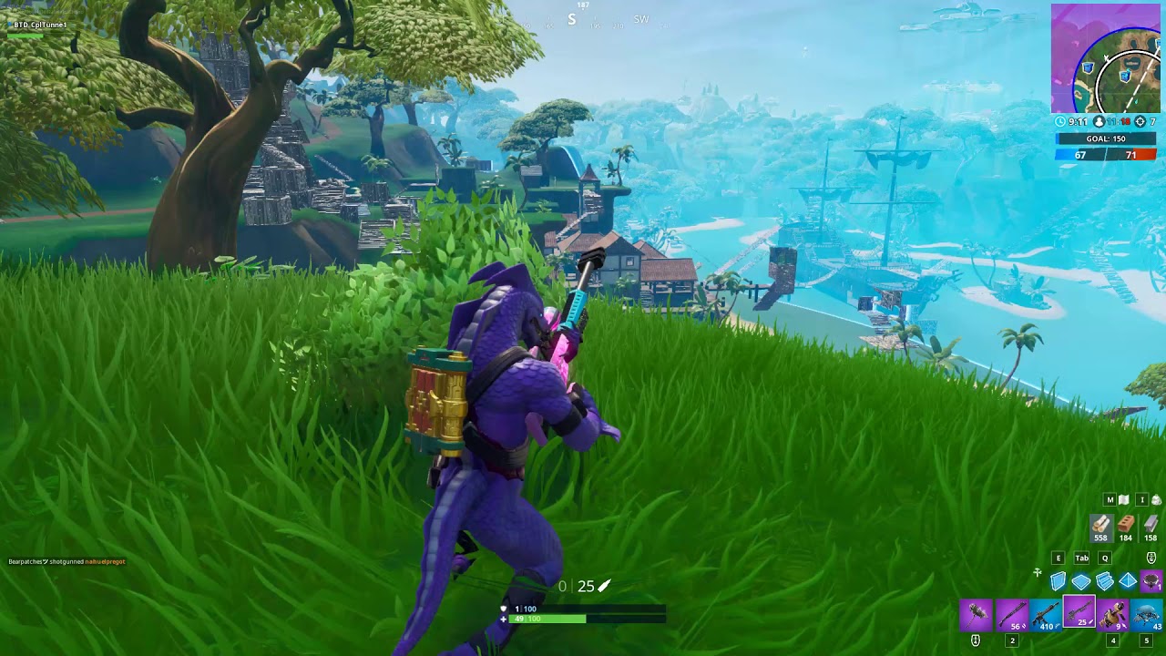 Fortnite: Elimination with 50 cal. | Shot with GeForce - YouTube