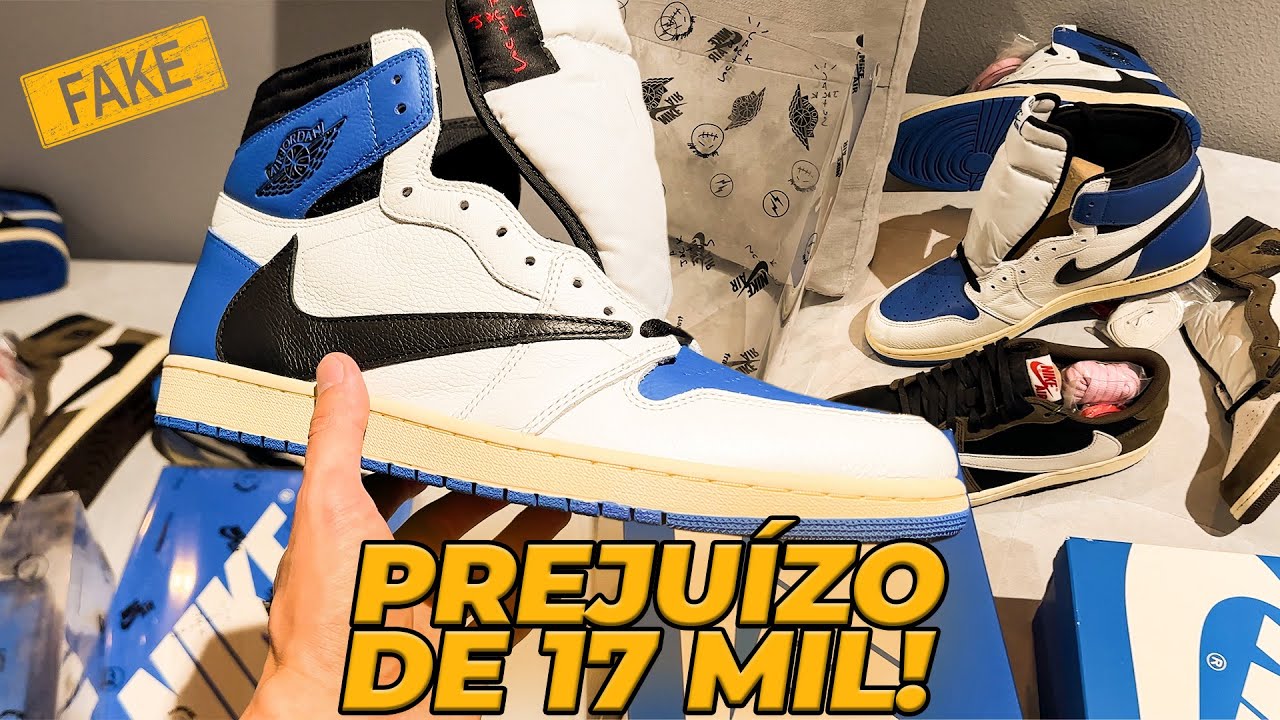 A STOCK X ME VENDEU UM TÊNIS FALSO! ESSA É A MELHOR RÉPLICA JÁ FEITA ...