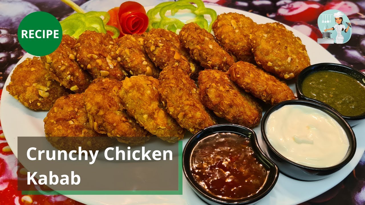 Crunchy Chicken Kebab Recipe Finally Revealed - Amazing Iftar Recipe ...