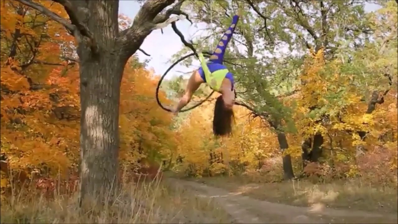 Aerial And Floor Contortion - YouTube
