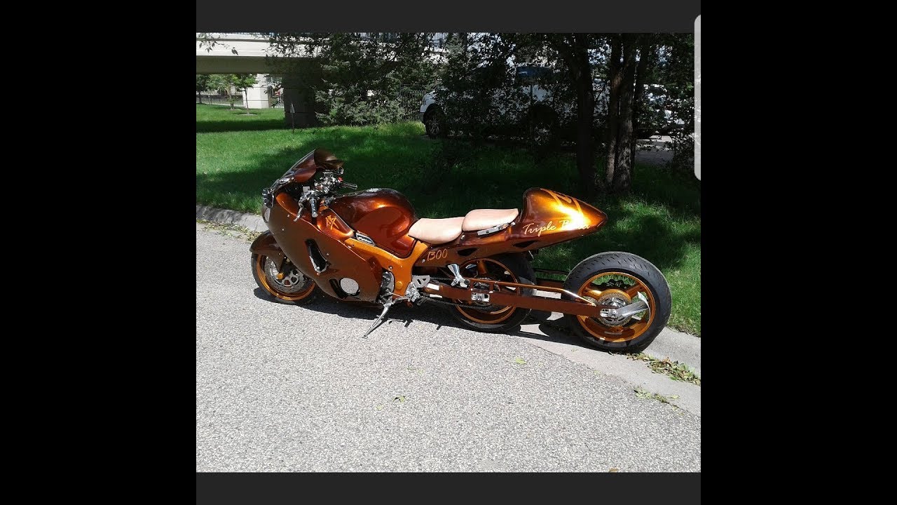 3 wheel Busa part 2 lets see what she got - YouTube