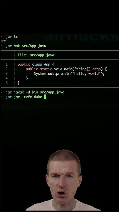 Creating an Executable JAR #airhacks #java #short - YouTube
