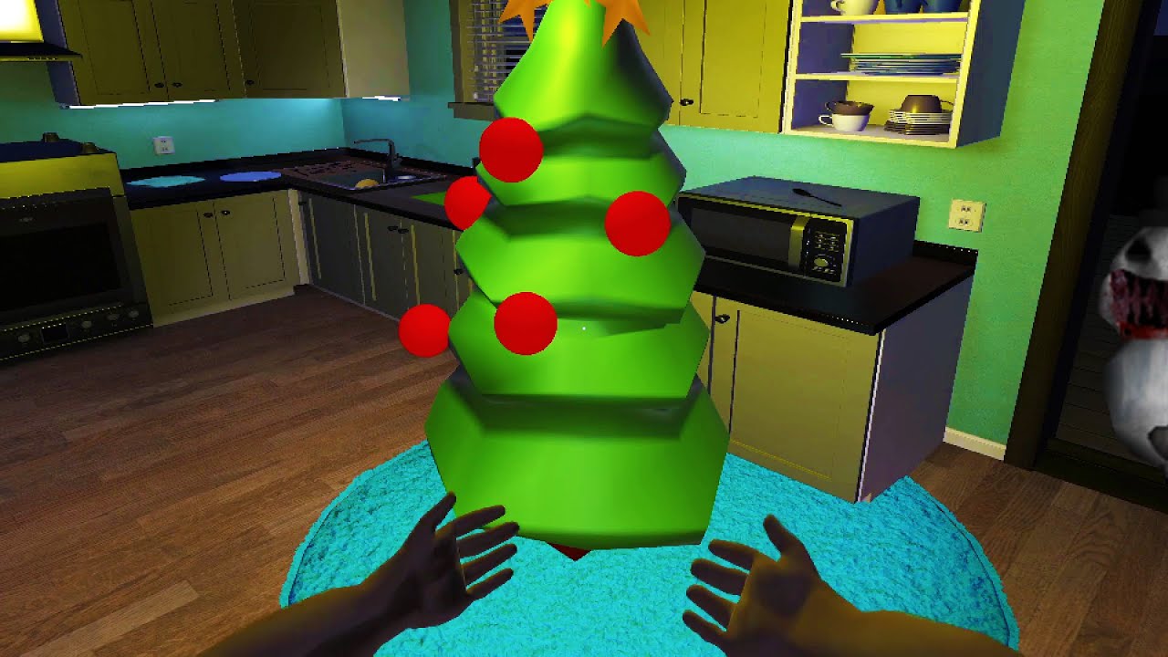 Decorated my Christmas tree, summoned Eldritch Santa - THREE HEADED ...