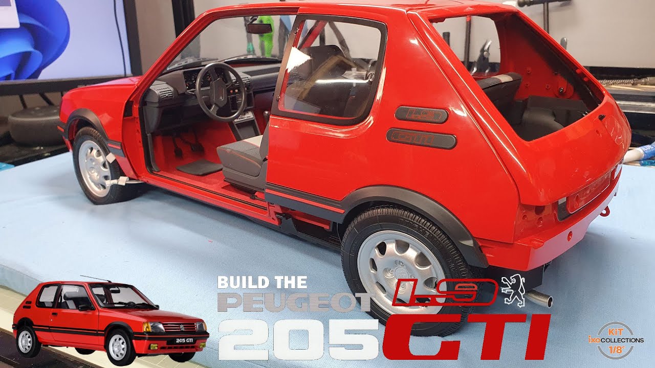 Build the Peugeot 205 1.9 GTI - Parts 73,74,75 and 76 - Attaching the ...