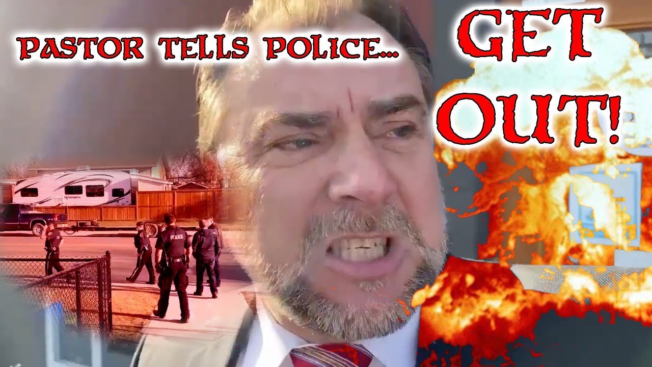 Pastor Yells at C0VID POLICE to "GET OUT" - Attempt to Shut Down ...