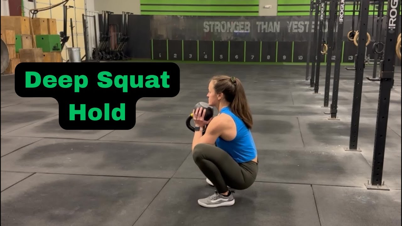 Deep Squat Hold for Spinal Mobility | Relieve Back Tension & Improve ...