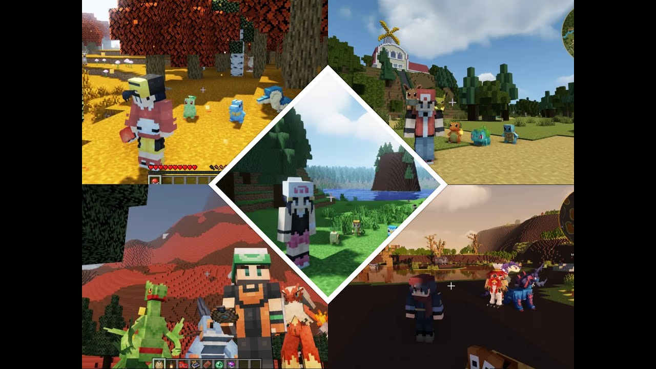 HSL's World of Cobblemon Video Guide! New Map with All Regions and Game ...