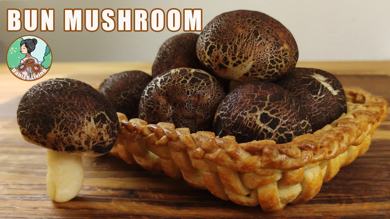 How To Make Tasty Bun Mushroom | How to make fluffy and tasty bun ...