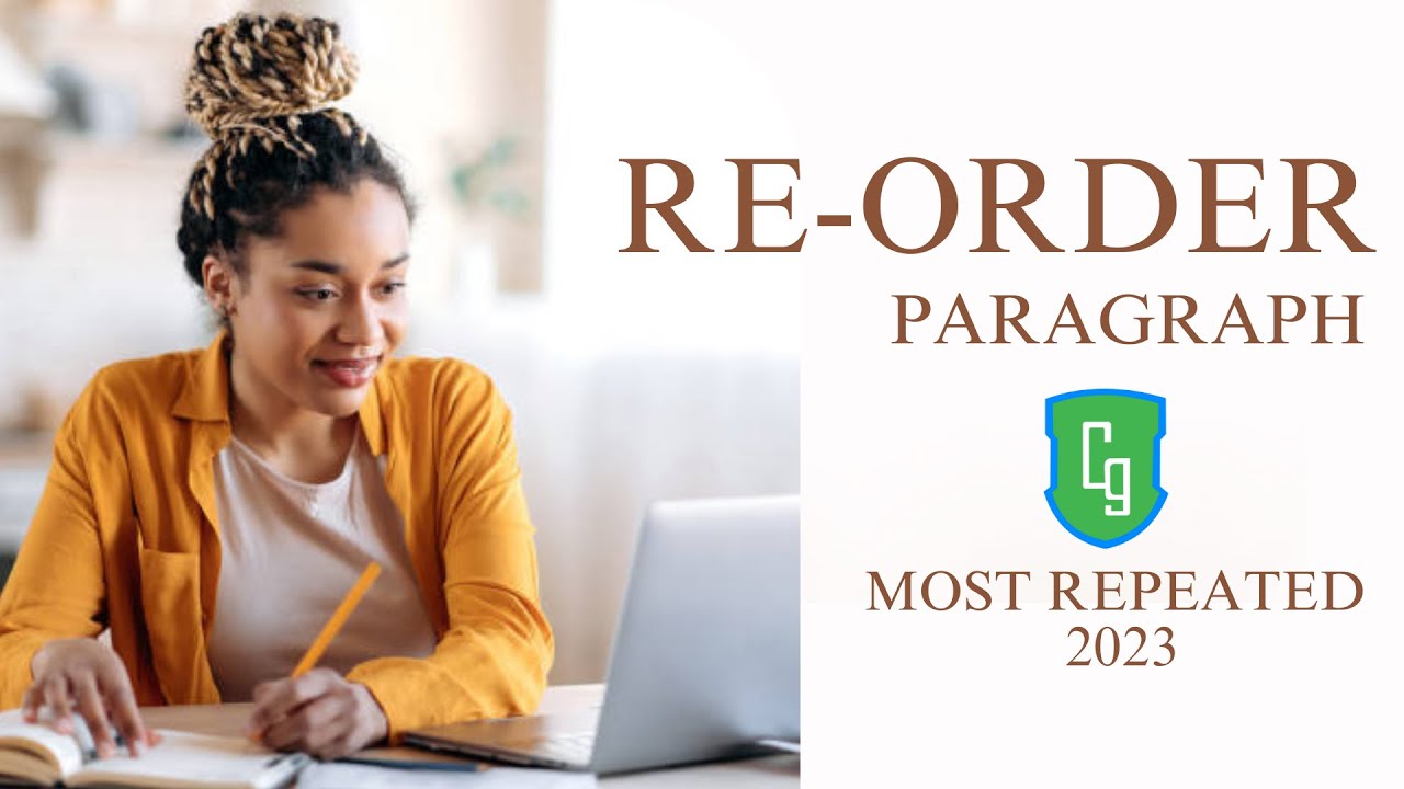 Re order paragraphs part 2 - YouTube