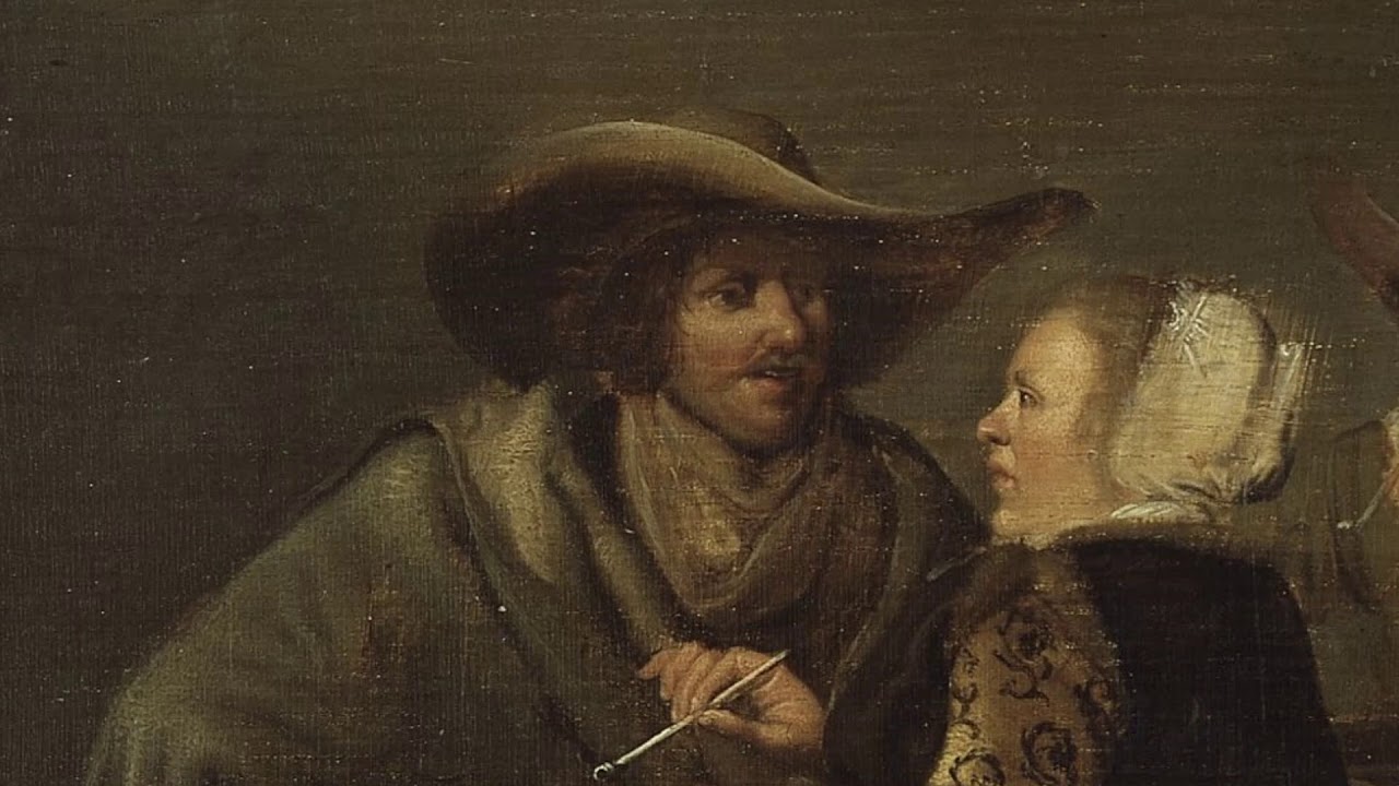 Pieter Codde (1599 - 1678). A Conversation. 1628 - YouTube