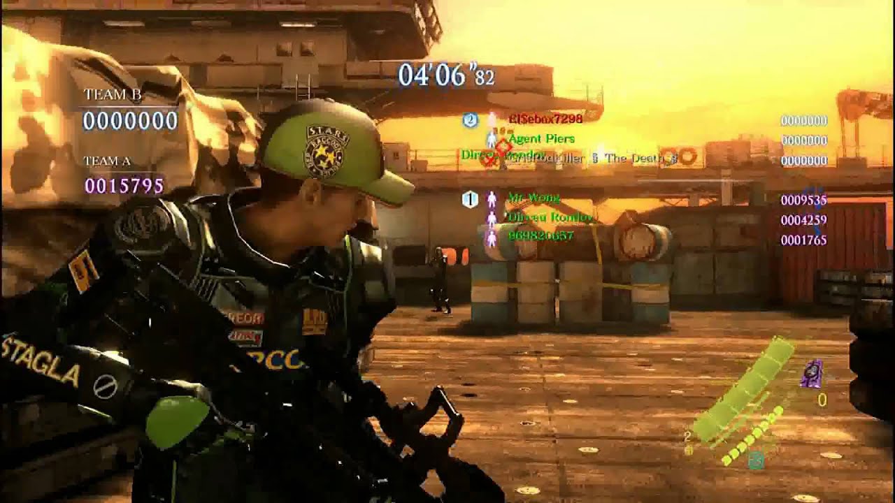 RESIDENT EVIL 6 PIERS NIVANS HEADSHOTS - YouTube