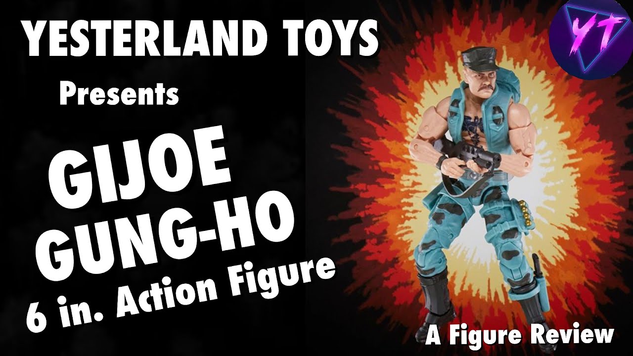 GIJOE | Retro Carded GUNG-HO 6in. Action Figure Review - YouTube