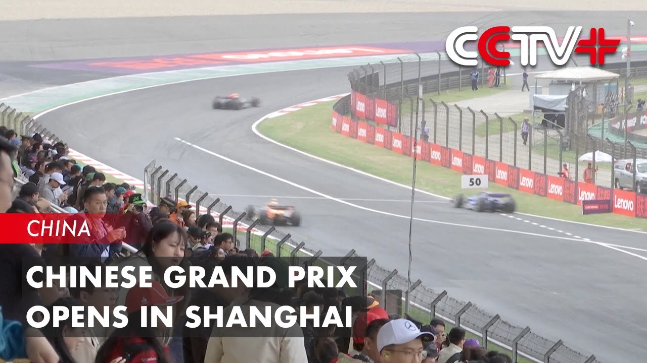 Chinese Grand Prix Opens in Shanghai After Four-Year Hiatus - YouTube