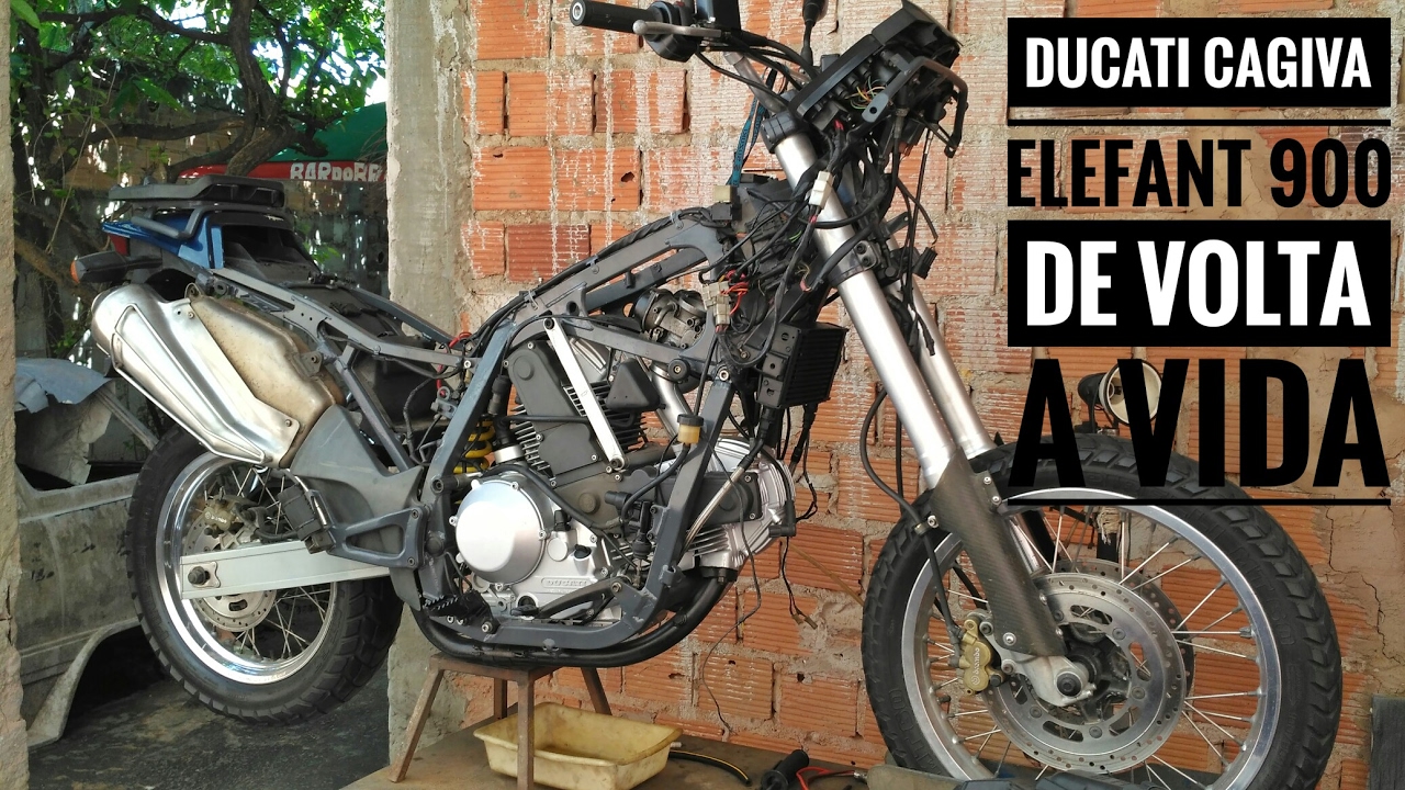 Ducati Cagiva Elefant 900 Restauração #2: De Volta a Vida! - YouTube