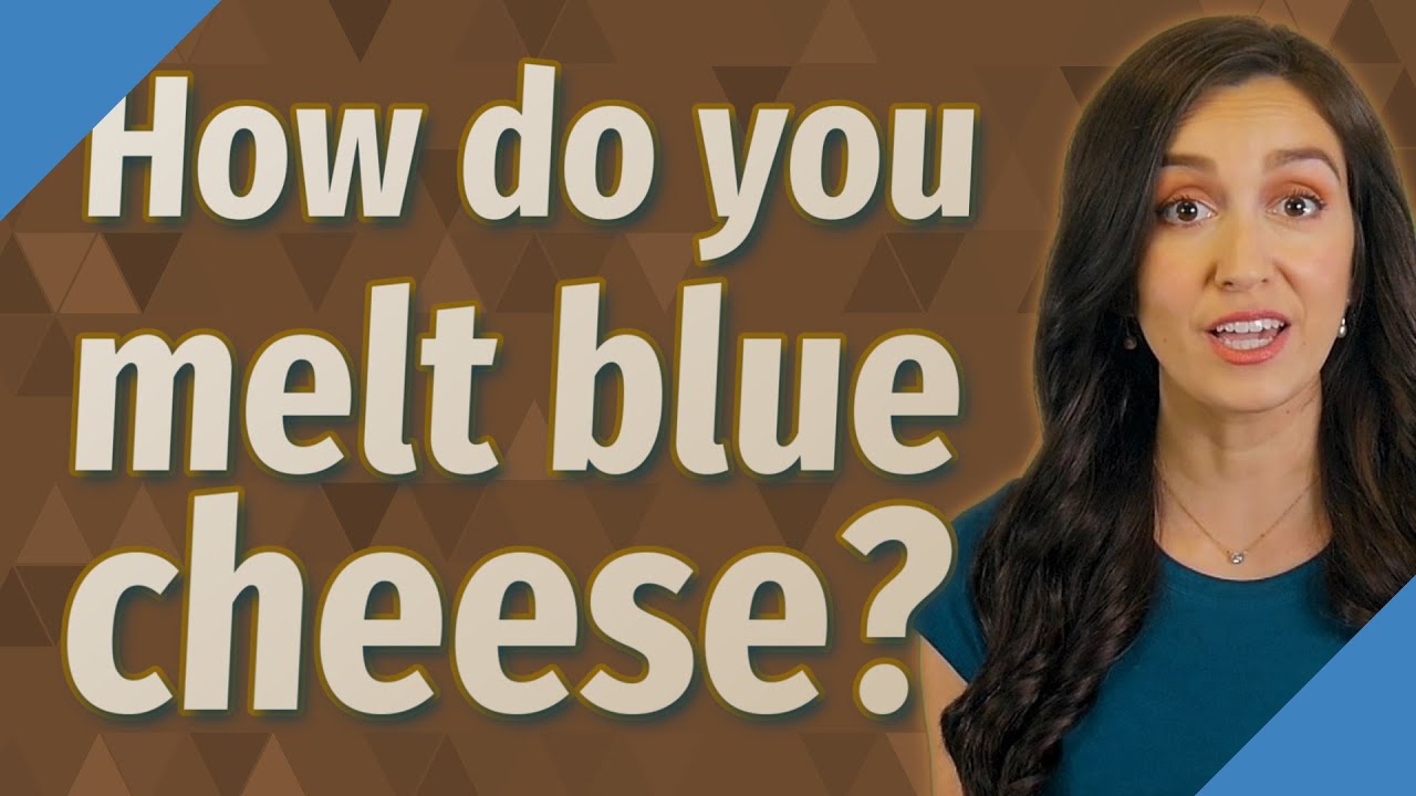 How do you melt blue cheese? - YouTube