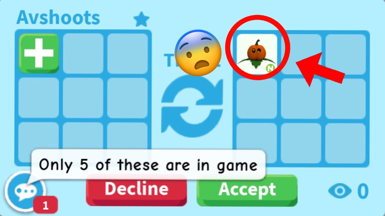 Immediately decline if you see someone trading this in adopt me - YouTube