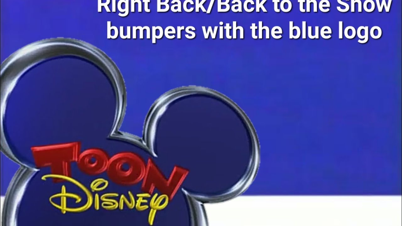 Toon Disney Missing We'll Be Right Back/Back to the Show bumpers from ...