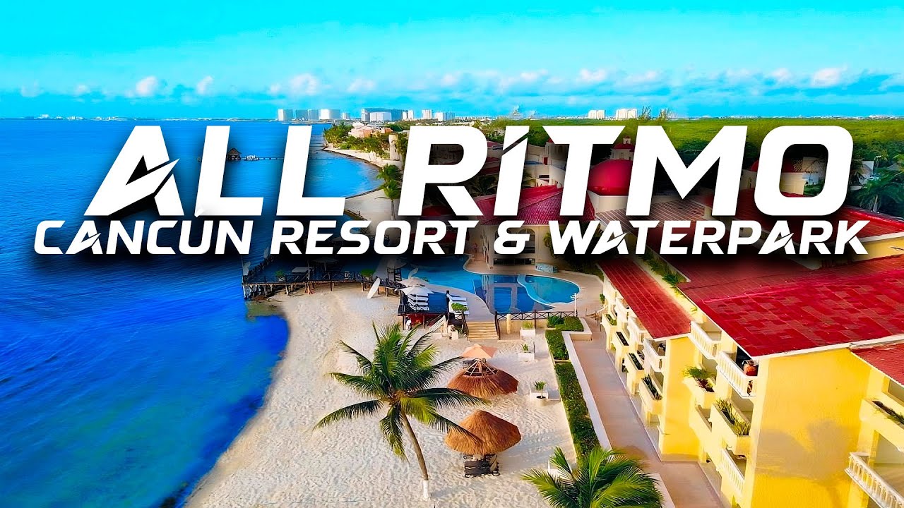 Hotel All Ritmo Cancún Resort & Waterpark | ¡En 2 minutos! - YouTube