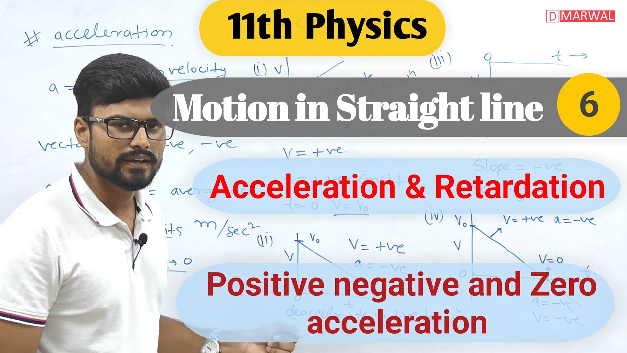 What is acceleration retardation or deacceleration? | uniform ...