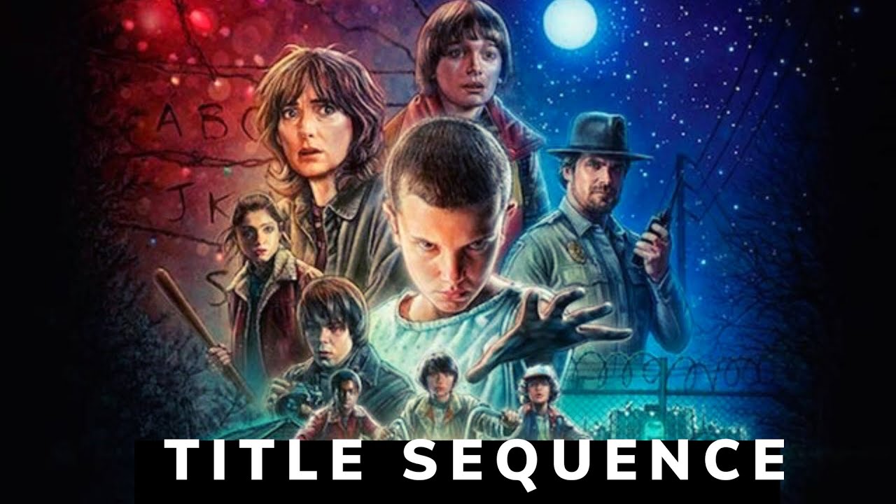 Stranger Things - Title Sequence - YouTube