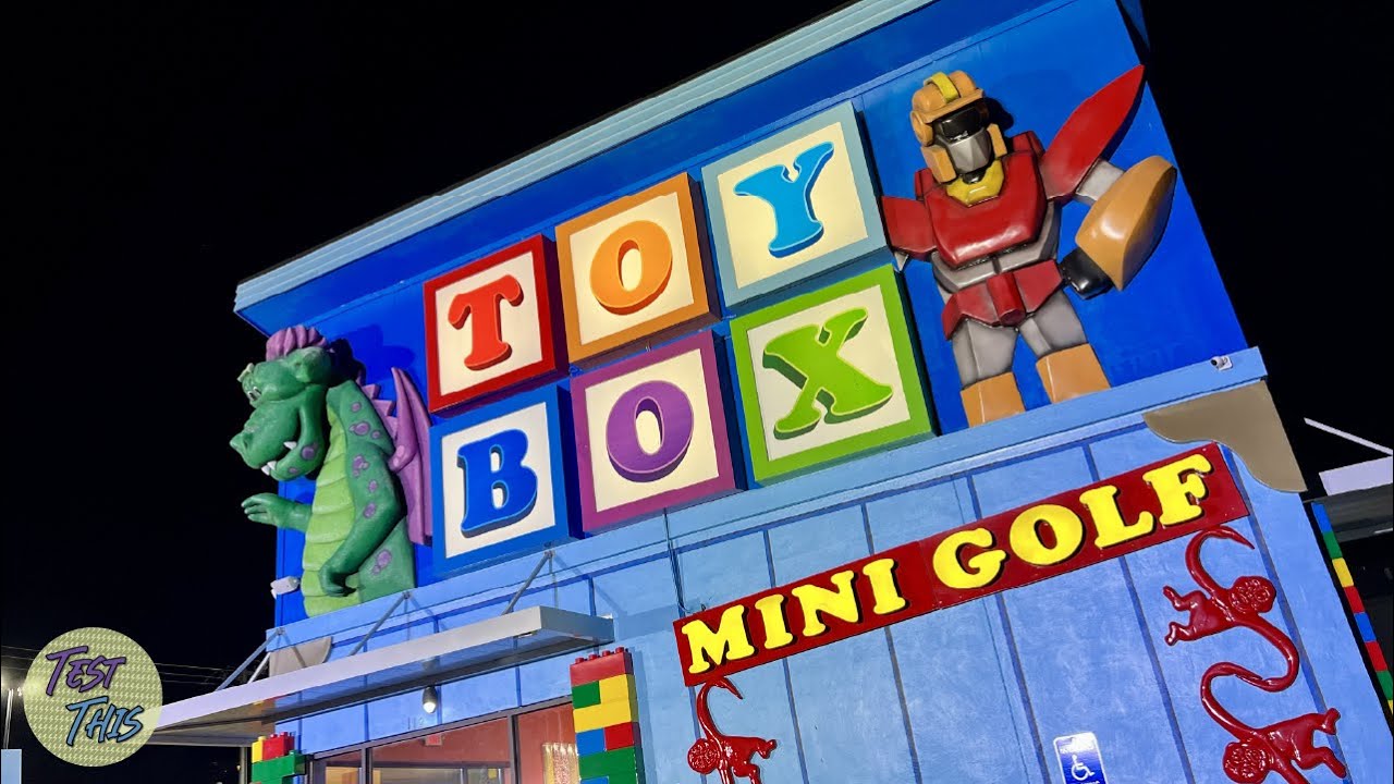 Toy Box Mini Golf | Pigeon Forge, TN - YouTube