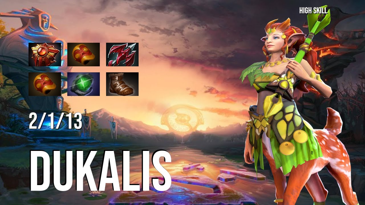Dota 2 Pro Gameplay Dukalis Enchantress 2 1 13 High Skill Dota 2 ...