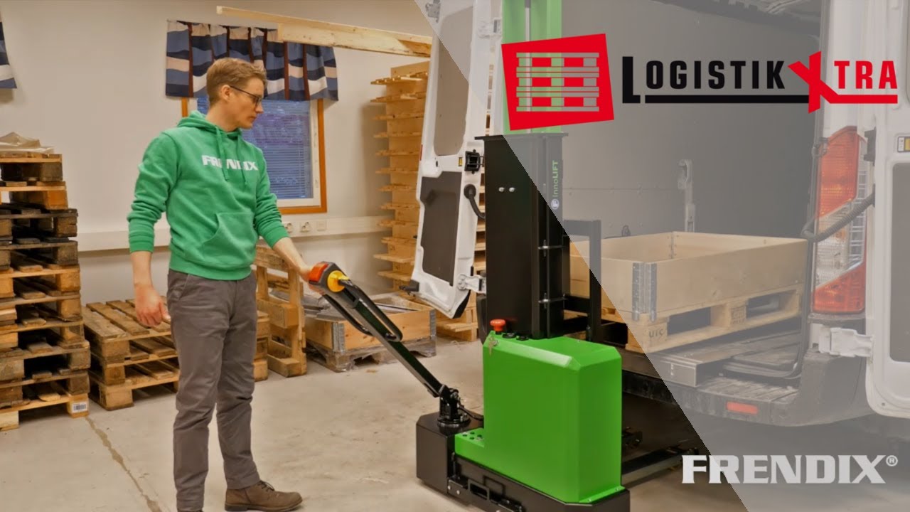 Innolift Mitnehmstapler mit Fahrantrieb - Logistik Xtra - YouTube