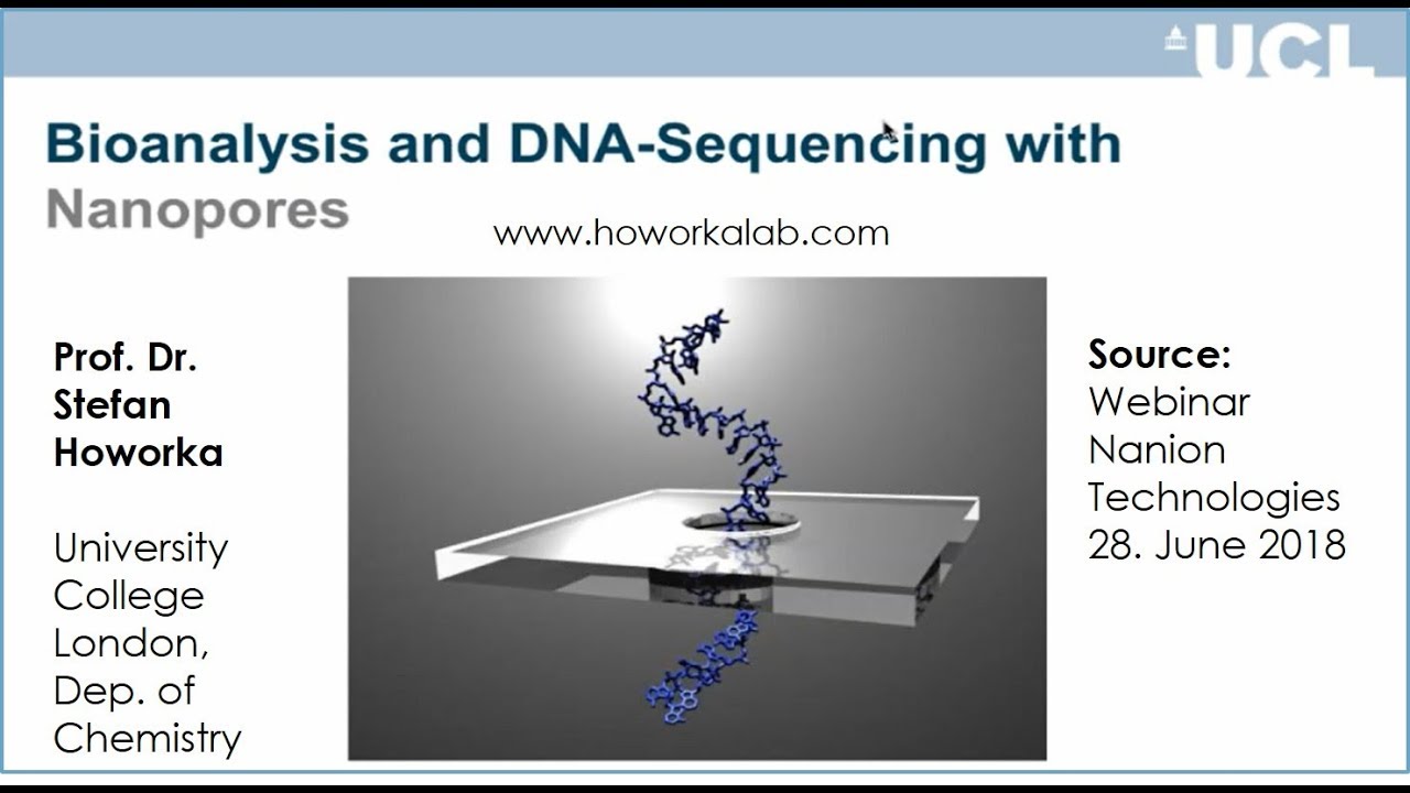 Hand-held DNA-sequencing and biosensing with nanopores (Prof. Dr ...