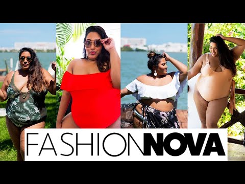 Huge Fashion Nova Plus-size Bikini Try-on Haul | Stephanie Nadia