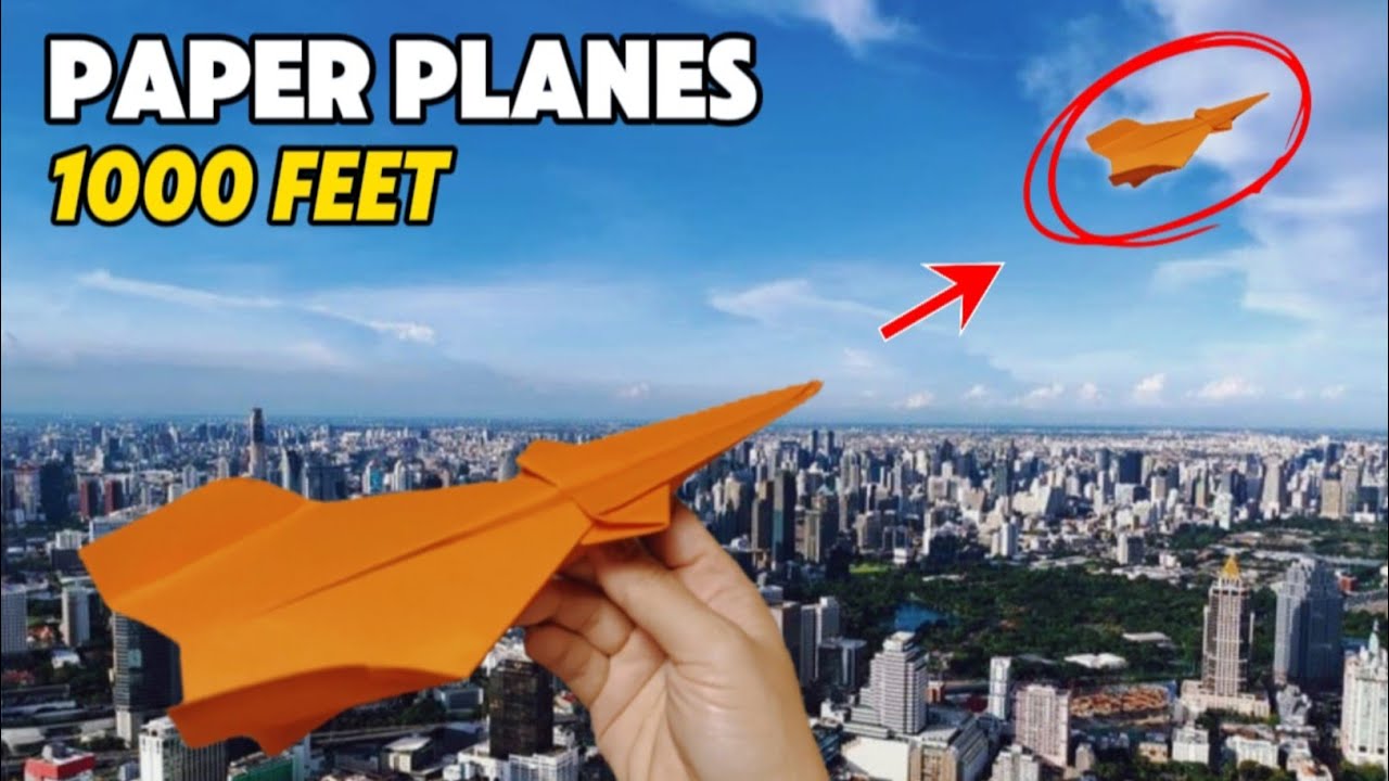 strong paper Airplane - 'how to make a paper Airplane' - YouTube