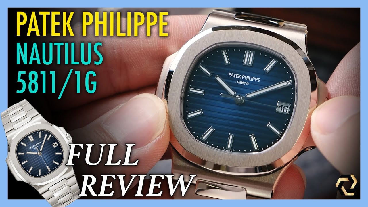 Patek Philippe Nautilus 5811 Review: A Masterpiece in White Gold! - YouTube