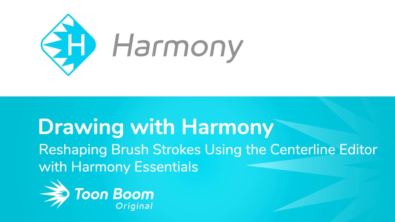 How to Reshape Brush Strokes Using the Centerline Editor with Harmony Essentials - YouTube