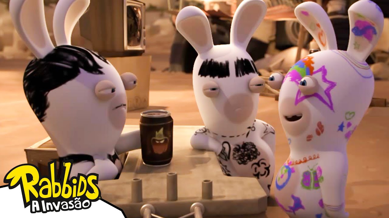 Mafia Rabbids | Rabbids: A Invasão 🐰 | Novo episódio | Desenhos ...