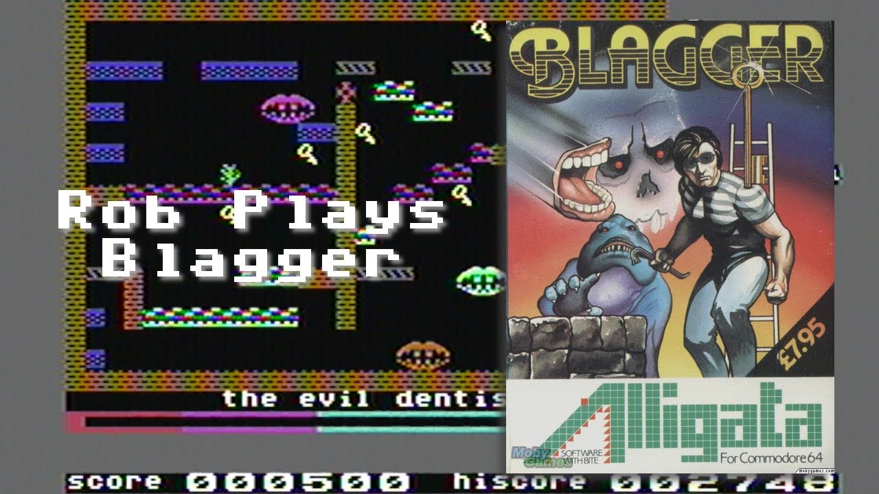 Rob Plays "Blagger" (C64) - YouTube