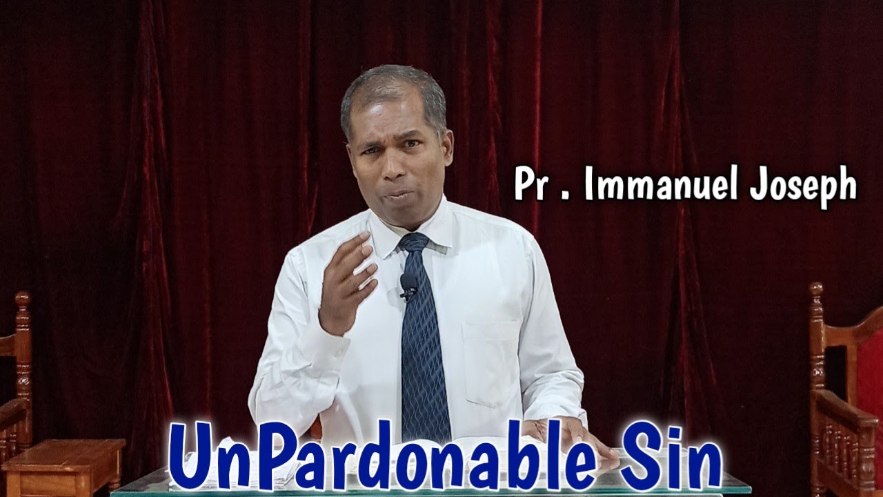 SABBATH SERVICES 13 - 06 - 2020 | UNPARDONABLE SIN | PR . IMMANUEL ...